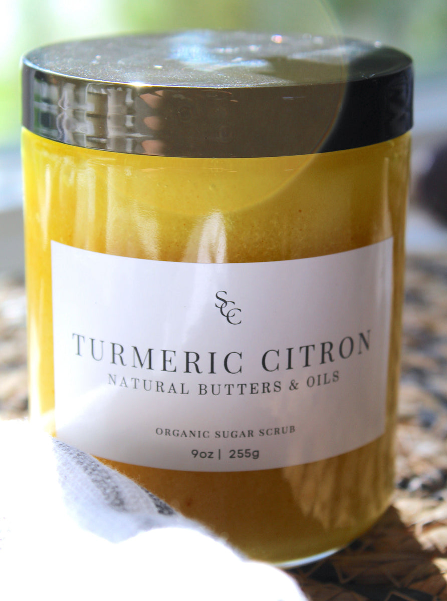 Turmeric Citron Organic Sugar Scrub – Sakonnet Candle Co.